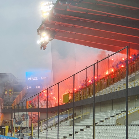 Bijstand van een advocaat bij de Voetbalcel
